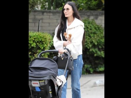 Oye Chiapas - Captan a Demi Moore con su nieta Louetta; así es su ...